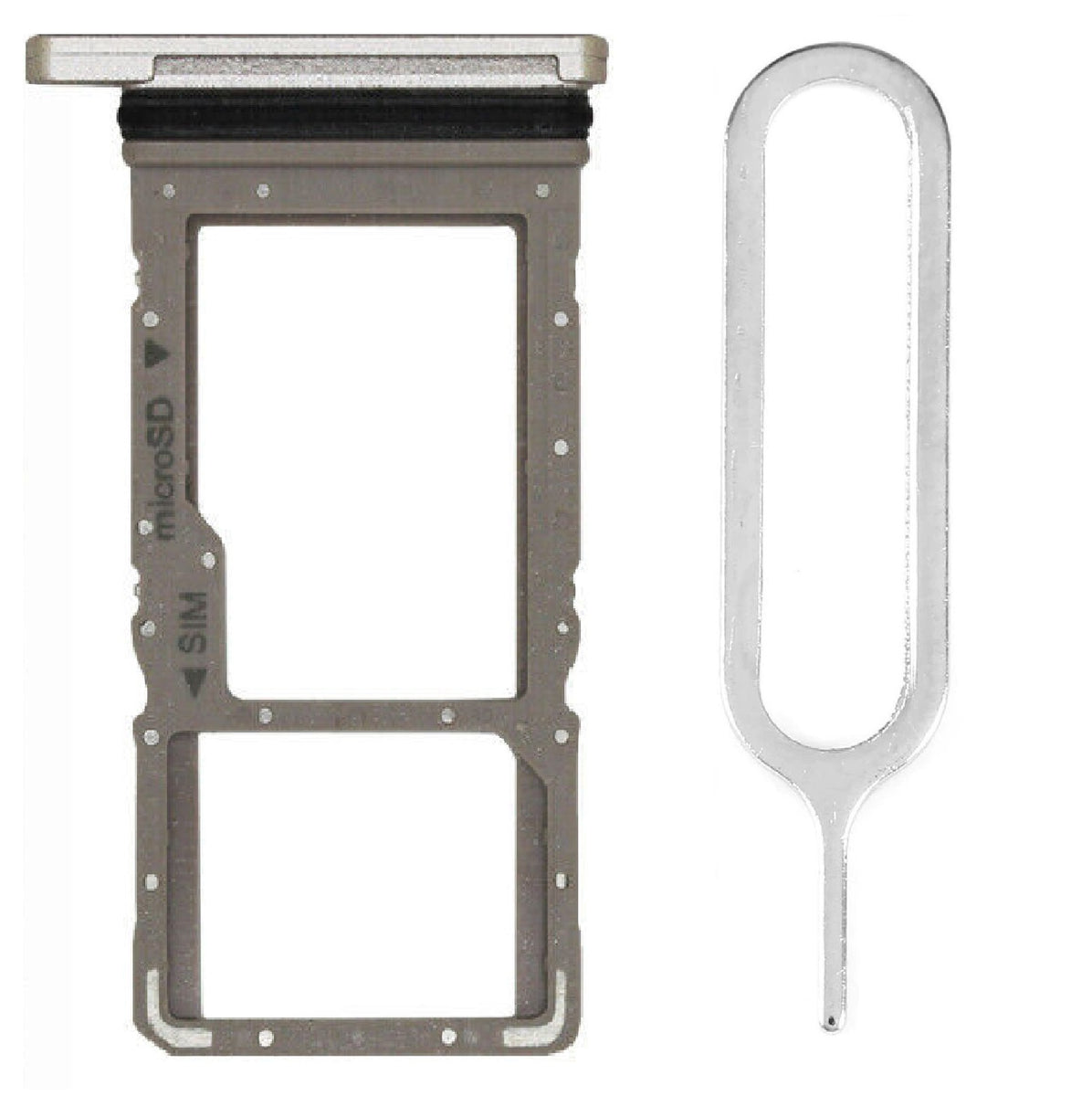 For Samsung Galaxy Tab A7 (2020) T500 T505 Sim Card Tray Dual Sim Repl ...