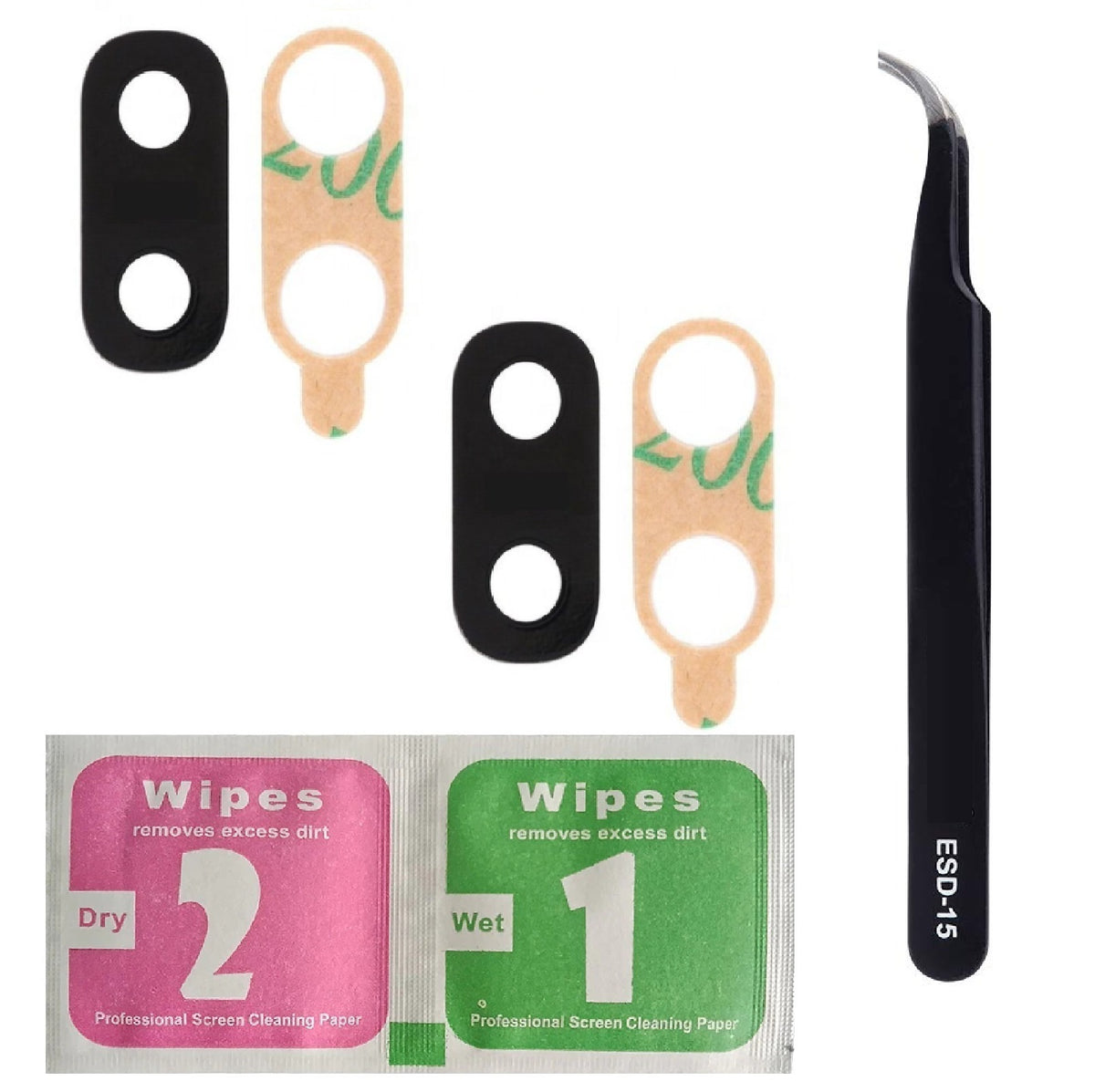 For Samsung Galaxy A40s A407 M30 M307 Back Camera Glass Lens Replaceme ...