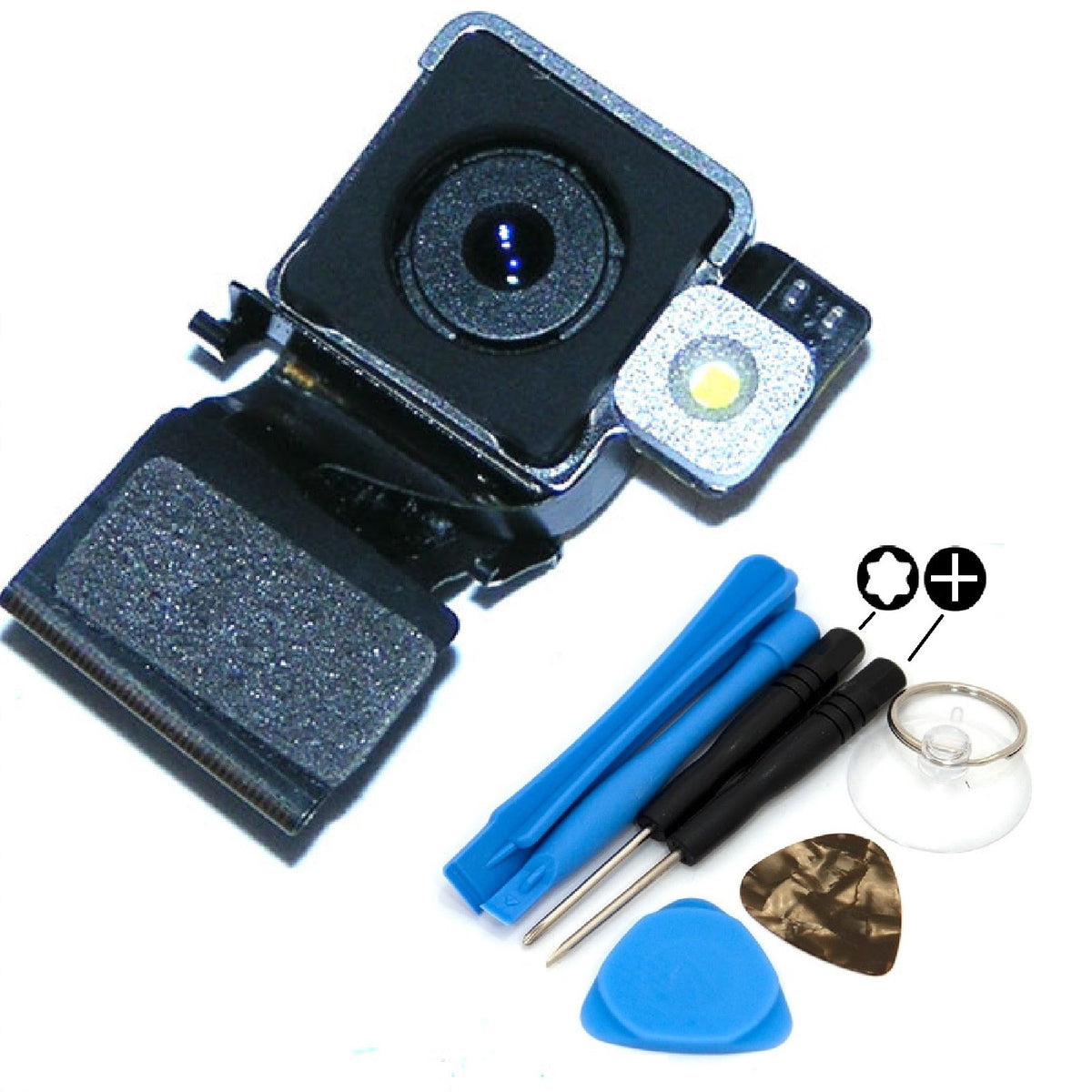 Buy Replacement iPhone 4S Rear Camera With Flash – iReplaceParts.com